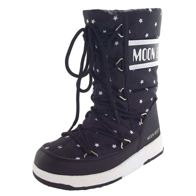 Moonboot buty Girl's Star Wp BLK